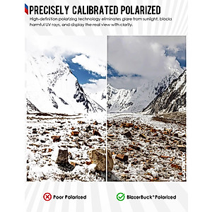 BLAZERBUCK Anti-salt Polarized Replacement Lenses for Oakley Sliver XL OO9341 - Black