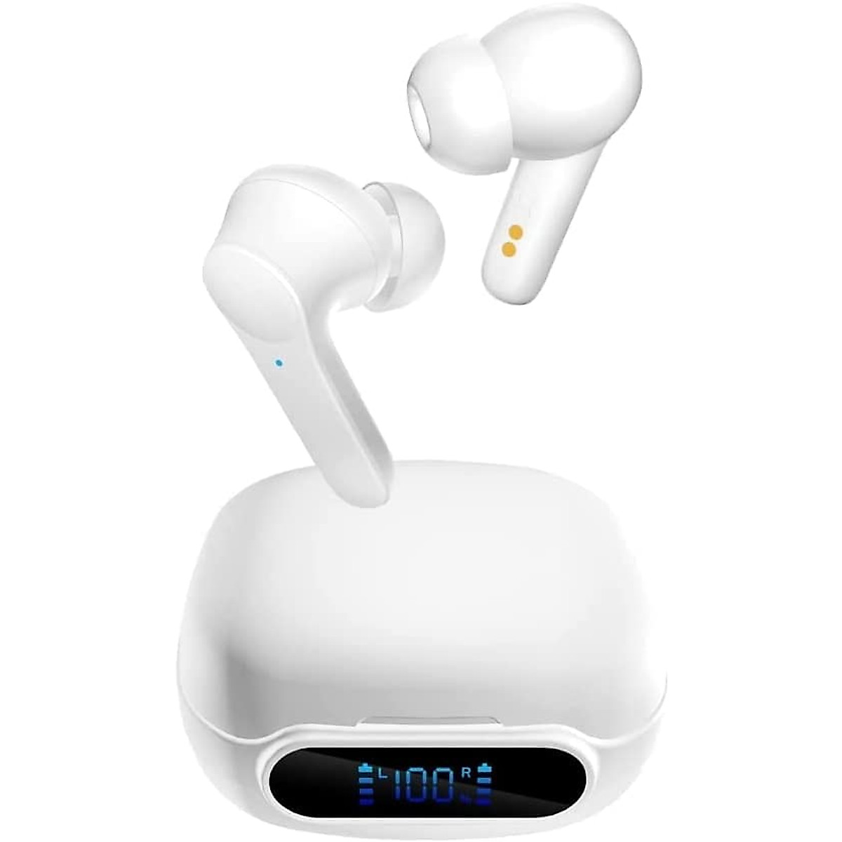 Translator Device Smart Voice Translator Earbuds, 84 Language Translator Wireless Bluetooth Instant Voice Translation Device with APP, Translator Earphone for Business Travel Learning.