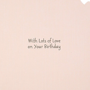 Hallmark Age 2 Birthday Card for Granddaughter - 3D Die-Cut Design