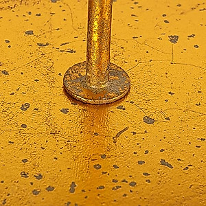 Decorative Agate Stone Slice on Metal Stand