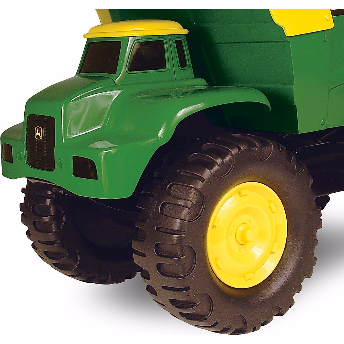 TOMY John Deere Durable Construction Vehicles Toy for Kids, Big Scoop Dump Truck, 21 Inch