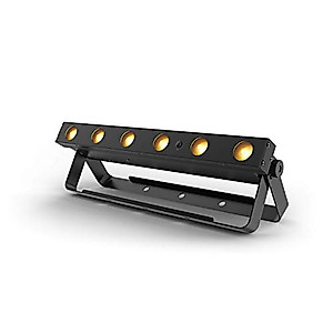CHAUVET DJ Battery Operated Linear Wash Light w/Bluetooth, Black (EZlink Strip Q6 BT)