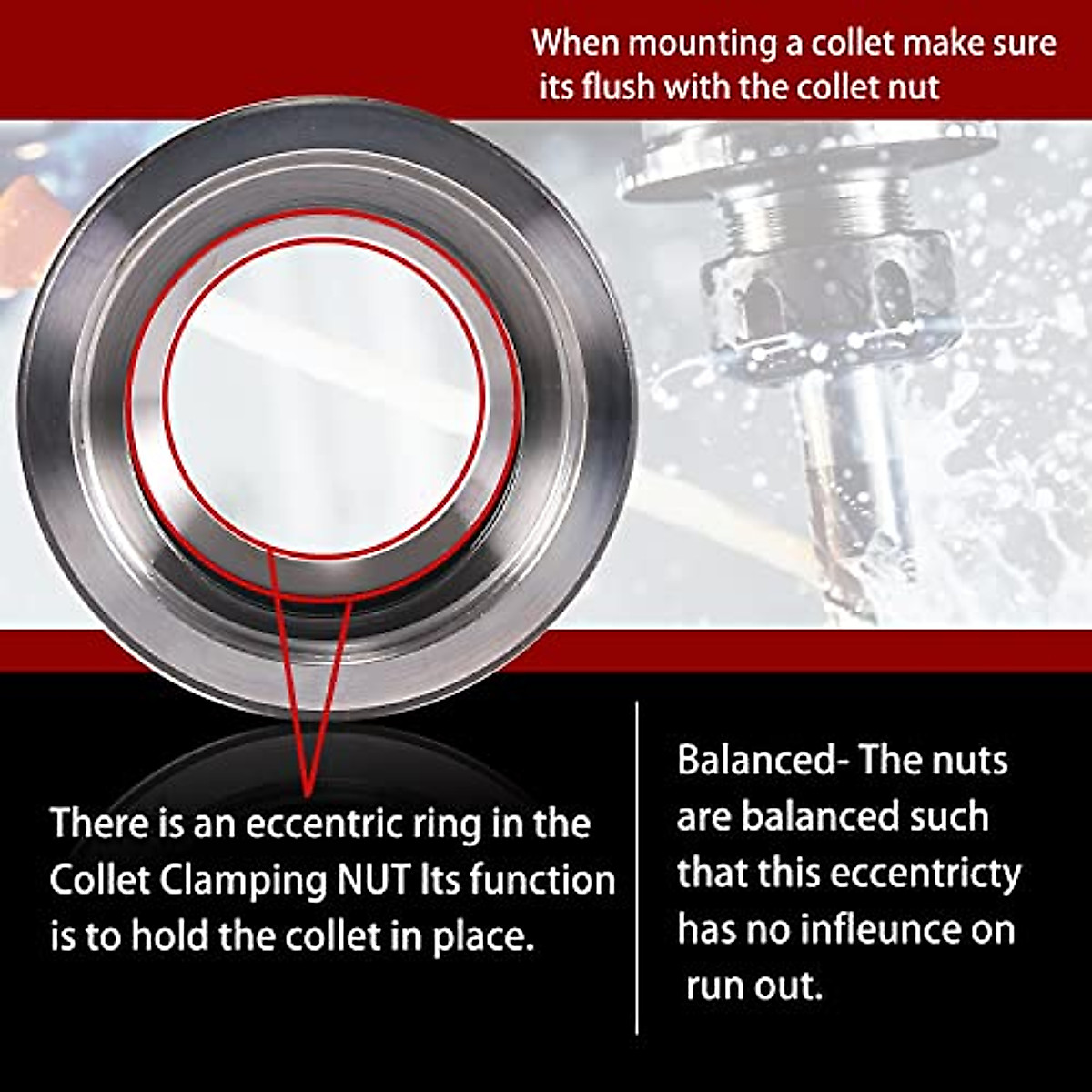 HOZLY MT2 ER32UM M10 Morse Cone Collet Chuck Tooling Holder