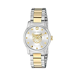 Gucci G-Timeless - YA126596 Silver/Two-Tone Yellow Gold One Size
