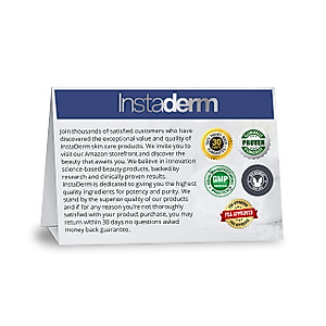 Instaderm Vitamin K Cream- Bruise Healing Formula with Arnica. Dark Spot Moisturizer for Bruising, Spider Veins & Broken Capillaries. Repair Under Eye Dark Circles, & Puffiness.