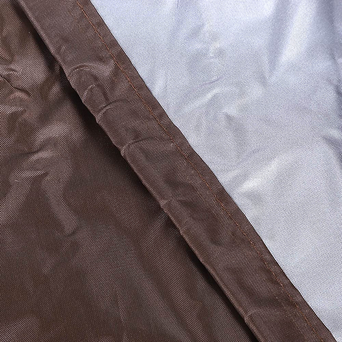 Patio Furniture Cover, Outdoor Chaise Lounge Covers Lightweight Patio Chair Lounge Cover for Outdoor Patio Garden Furniture(Coffee)