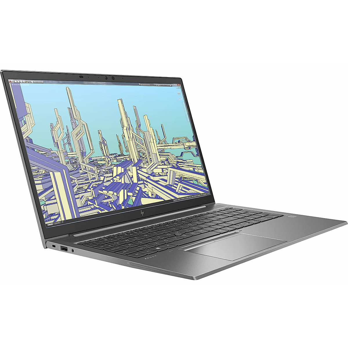HP ZBook Firefly 15 G8 15.6" 60Hz FHD Workstation IPS Laptop (Intel i7-1165G7 4-Core, 64GB RAM, 1TB PCIe SSD, Intel Iris Xe, (1920x1080), Fingerprint, WiFi, BT 5.2, Backlit KB, Win 10 Pro) with Hub