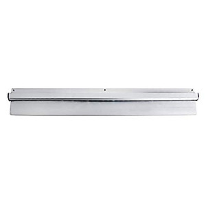 New Star 23862 Anodized Aluminum Slide Check Rack, 24-Inch, Silver