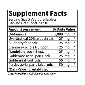 Vibrant Health, U.T. Vibrance, Crisis Intervention for Urinary Tract Health, 50 Capsules