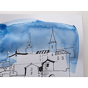 Winsor & Newton Classic Hard Bound Sketch Book, 8.5" x 11", 80 sheets, 110gsm, Natural White