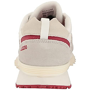 Reebok Unisex LX2200 Sneaker, White/Chalk/Flash Red, 11.5 US Men