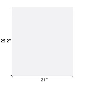 Tebery 300 Counts 8 Gallon Clear Small Garbage Bags Trash Bags, Wastebasket Bin Liners for Bathroom Bedroom Office Trash Can, 6 Rolls