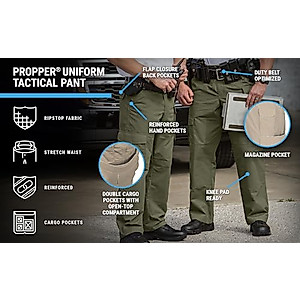 Propper Men's Uniform Tactical Pant, Olive Green, 40'' x 30''
