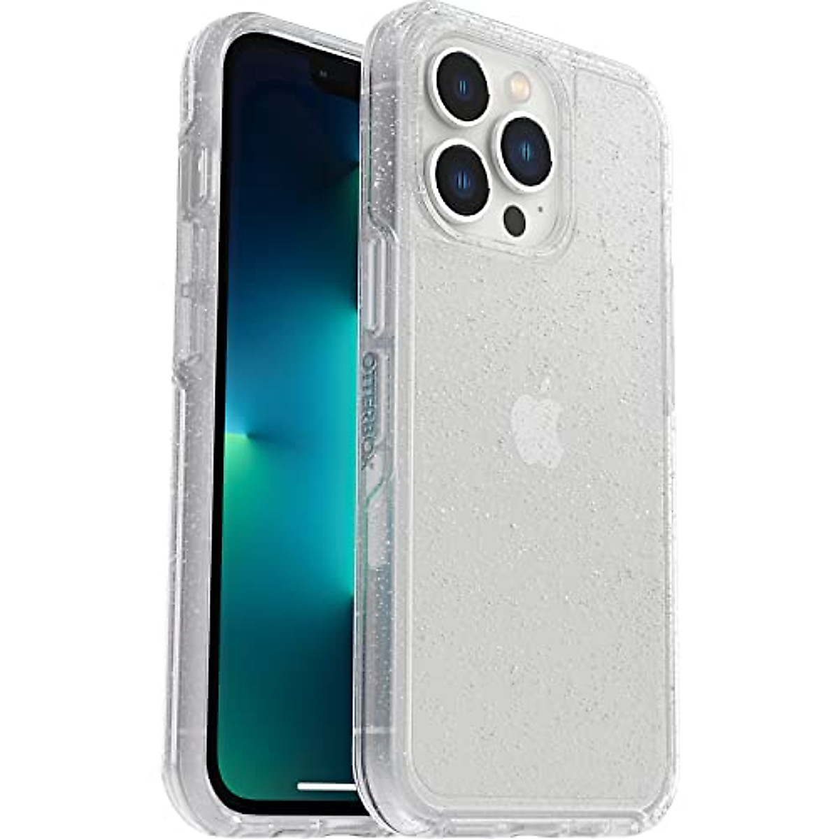 OtterBox iPhone 13 Pro (ONLY) Symmetry Series Case - STARDUST, ultra-sleek, wireless charging compatible, raised edges protect camera & screen
