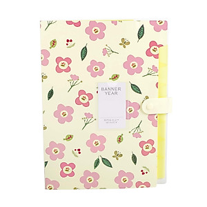 Expanding Files Folder 8 Pockets A4 Accordion File Organizer,Index Accordion Binder High Capacity Expanding Document Folder for Business Office Study Yellow