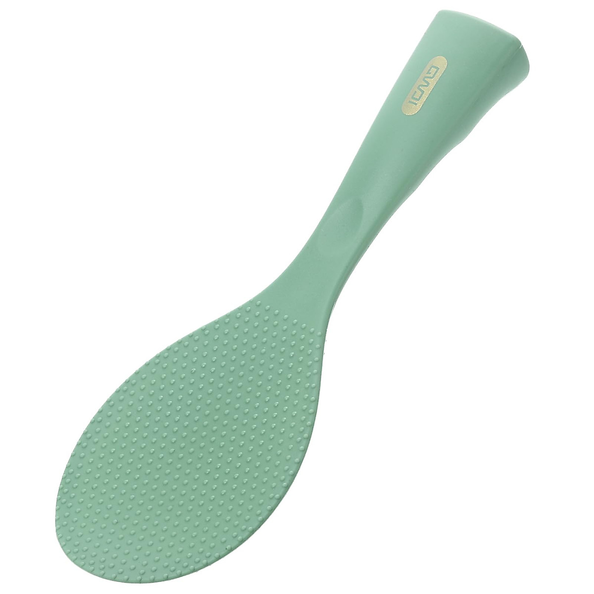 uxcell Silicone Rice Paddle, Silicone Rice Spoon Non Stick Rice Spatula Heat Resistant Rice Cooker Spoon, Blue