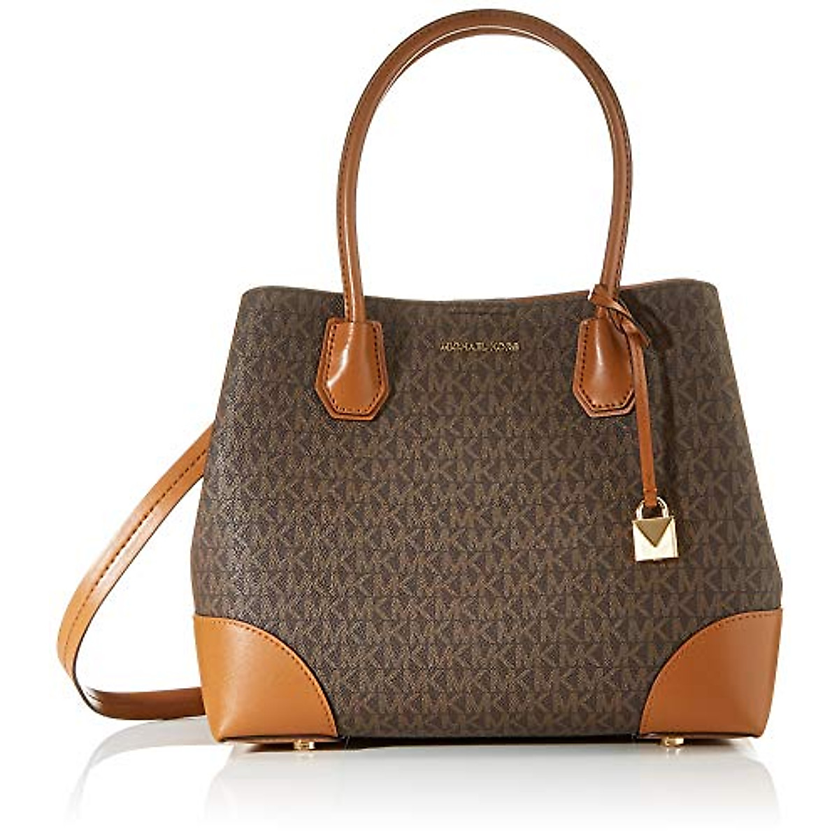 Michael Kors Mercer Gallery, Tote, BRN/Acorn