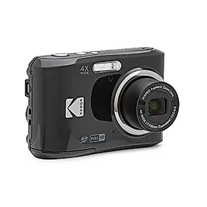 Kodak PIXPRO FZ45 Digital Camera + 32GB Memory Card + Point and Shoot Camera Case + Extendable Monopod + Lens Cleaning Pen + LCD Screen Protectors + Table Top Tripod – Ultimate Bundle (Black)