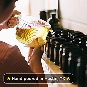 THE BURLAP BAG - Baked Bread - 9oz Soy Candle - smells like warm, yeasty, buttery bread - Handpoured in Austin Texas