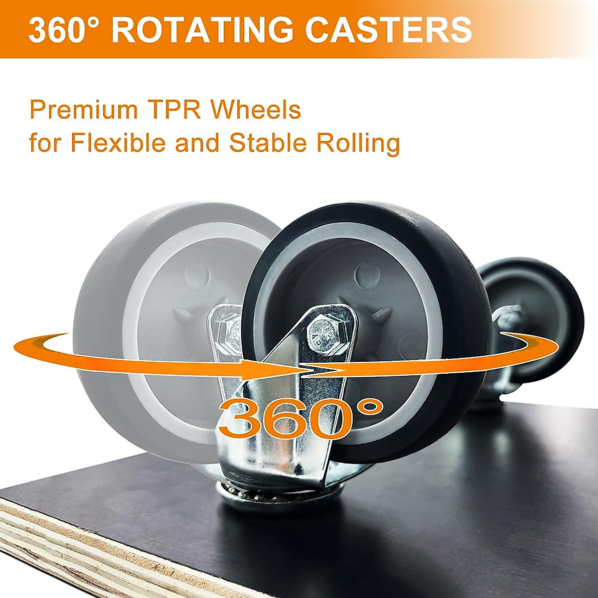 Double Rhombus 2 Pcs Wood Platform Dolly, 551 Lbs Capacity Moving Dolly Heavy Duty Furniture Dolly 4 Wheels Rectangle Multifunctional Mover Carrier for Piano Furniture Couch Washing Machine Fridge