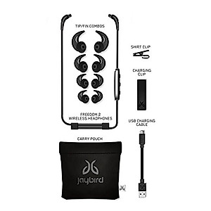 Freedom Wireless Sport Headphones-Carbon