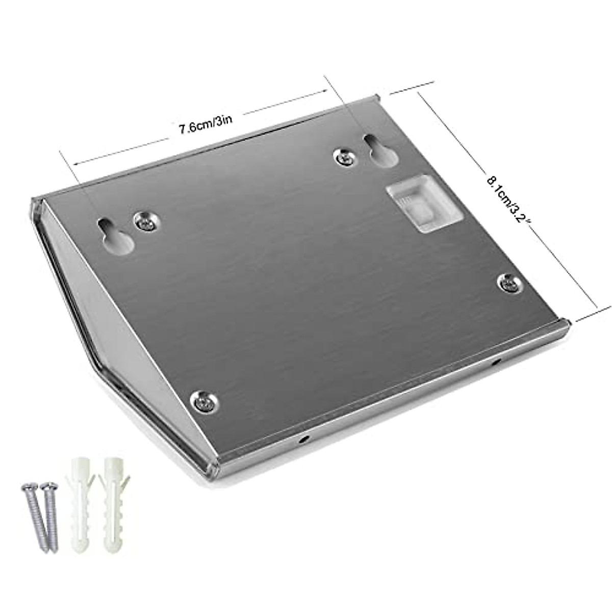 XLUX Solar Lights for Steps Decks Pathway Yard Stairs Fences, LED lamp, Outdoor Waterproof, Warm Light, 6 Pack