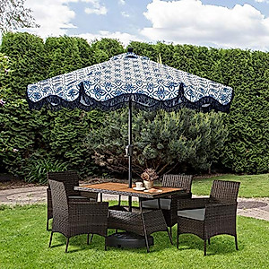 Teamson Home Patio Sets Rattan, Wood/Brown