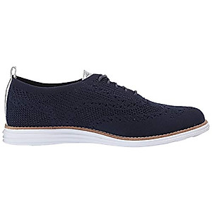 Cole Haan womens Originalgrand Stitchlite Wingtip Oxford, Blue, 7 US