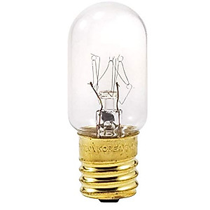 Sylvania 18174 15-Watt Clear Tubular Intermediate Base Incandescent T7 Bulb
