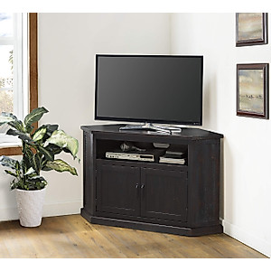 Martin Svensson Home TV Stand - Rustic Espresso Entertainment Center - Farmhouse Style - Large Versatile Cabinet Provides Ample Storage