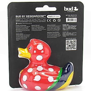 Sunday Rubber Duck Bath Toy by Bud Duck | Elegant Gift Packaging - "Sunday best!" | Child Safe | Collectable