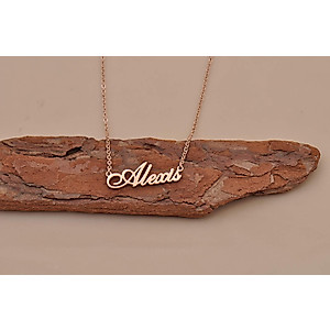 GR35Z9 Custom Love Pendant Name Necklace Jewelry for Women Cobi