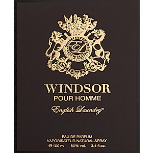 English Laundry Windsor Pour Homme Eau de Parfum Spray, 3.4 Fl Oz