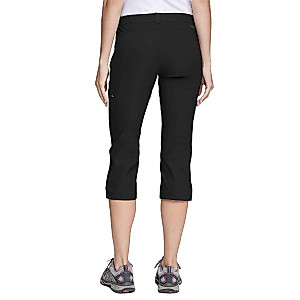 Eddie Bauer Ladies' Rainier Capri (Black, 12)