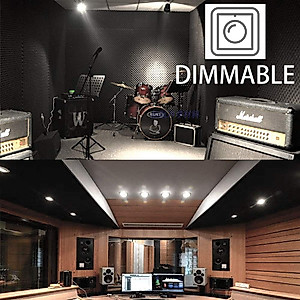 BAOMING Par 56 LED Bulb Dimmable 4000K (Neutral White) 300W Par56 Halogen Equivalent 24 Beam Angle 28W AC120V GX16D Base