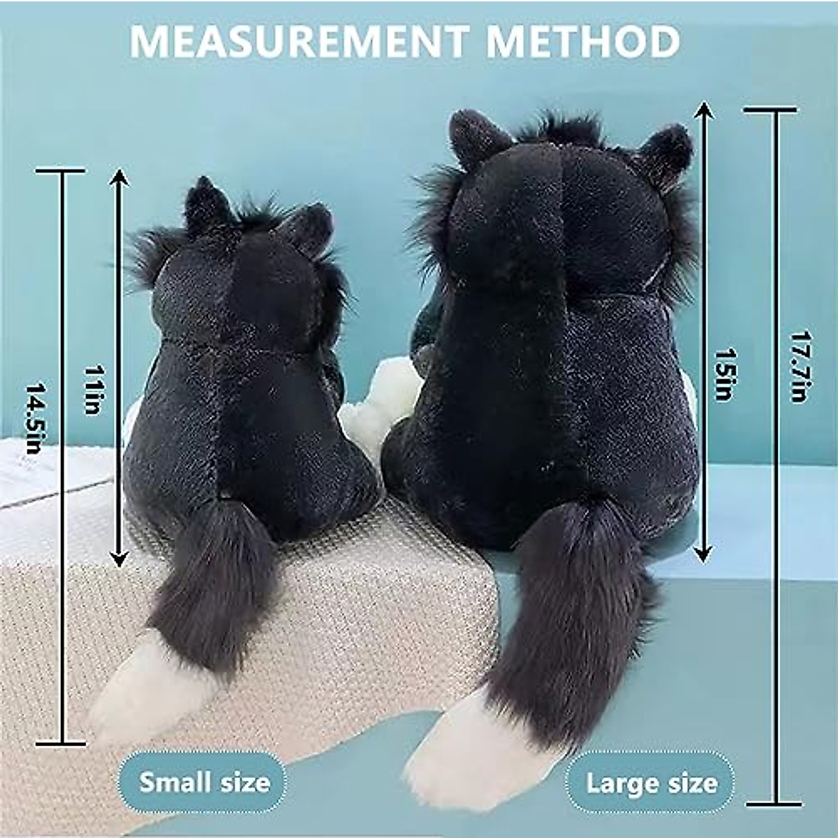 FLOERROYALE Cute Cat Plush Toy Cinderella's Cat Lucifer Plush Doll Fun Anime Cat Filled Animal Plush Throw Pillow, Birthday for Boys and Girls,11.8in