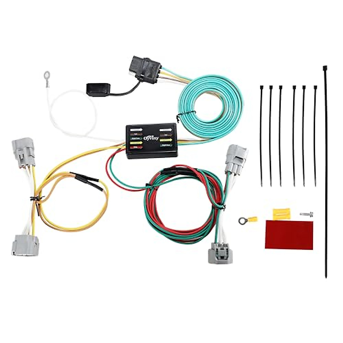 Oyviny Replacement for 55513 4 Pin Trailer Wiring Harness for 2005-2015 Toyota Tacoma/1994-1998 Toyota T100/2010-2012 Toyota Hilux