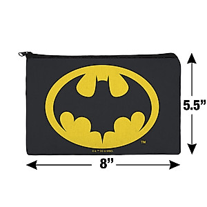 GRAPHICS & MORE Batman 89 Logo Pencil Pen Organizer Zipper Pouch Case