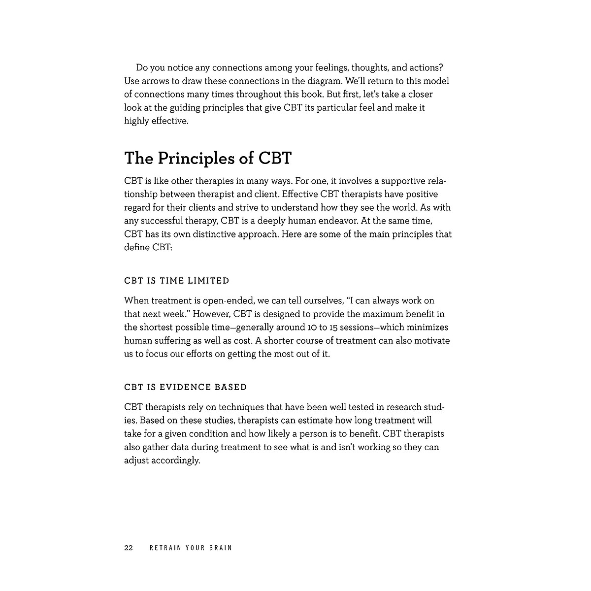 Retrain Your Brain: Cognitive Behavioral Therapy in 7 Weeks: A Workbook for Managing Depression and Anxiety [Spiral-bound]