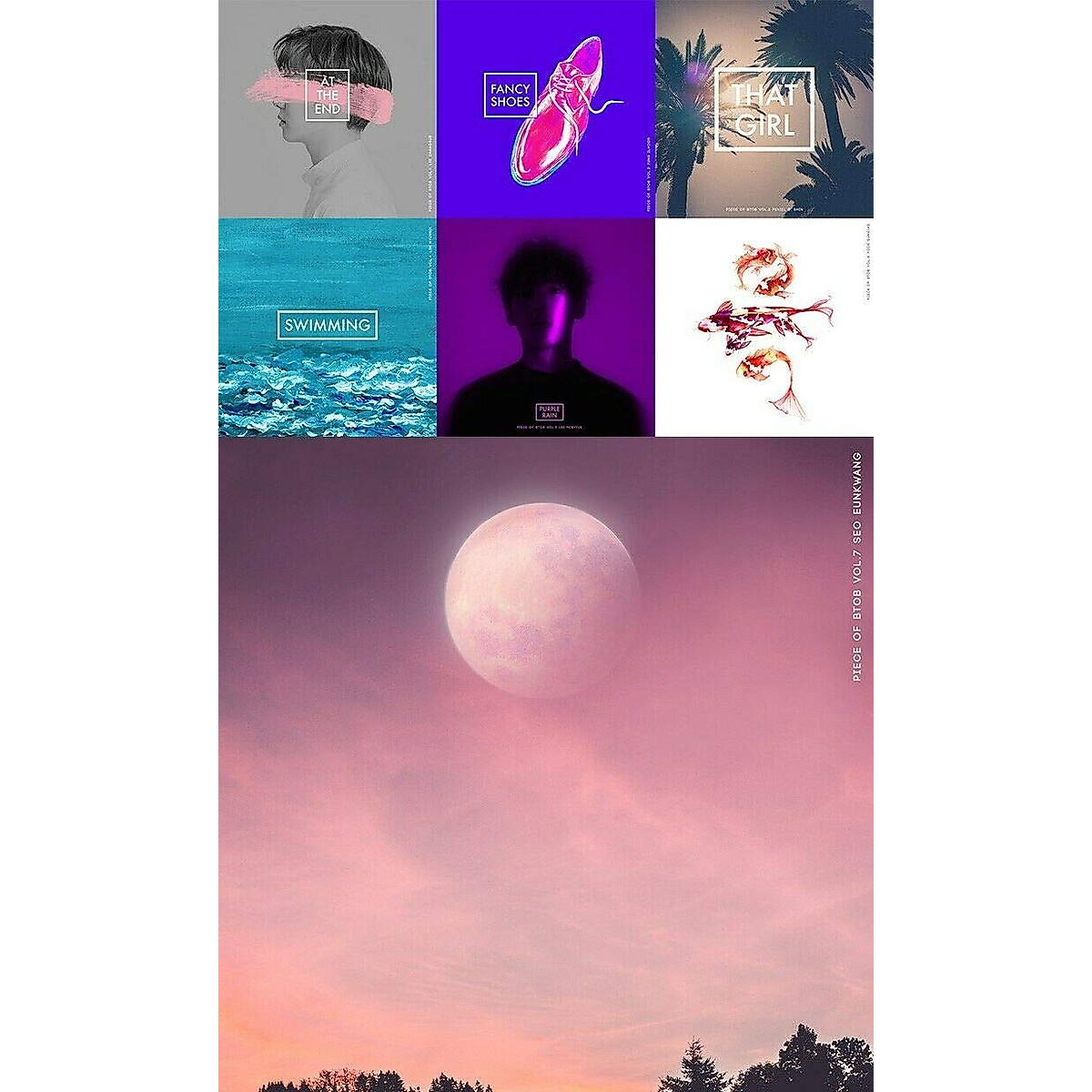 Compilation Album 7 CDs+7ea Booklet+Tracking K-POP Sealed Born to BeatF