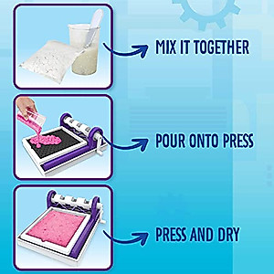 Crayola Paper Maker, Paper Making DIY Craft Kit, Gift for Kids, 7, 8, 9, 10