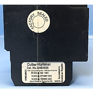 Eaton Cutler-Hammer/Westinghouse GHB3030 (C-H) Circuit Breakers, Color