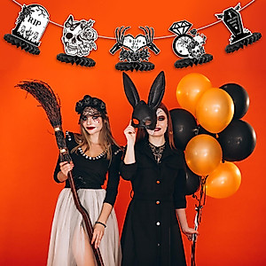 Bride or Die Bachelorette Party Decorations, Bride or Die Party Honeycomb Centerpieces Till Death Do Us Party Bachelorette Party Decorations, Gothic Bridal Shower Wedding Engagement Party Supplies