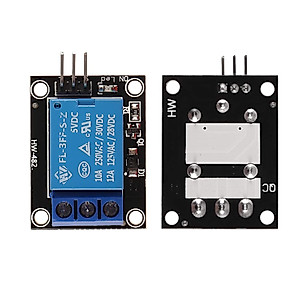 1 Channel Relay Shield Module, 3PCS DC 5V Indicator Light LED Module for Arduino R3 MEGA 2560 1280 ARM PIC AVR STM32 Raspberry Pi MCU DSP Official Boards Shield (3PCS)
