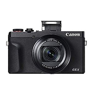 Canon PowerShot G5 X Mark II Digital Camera w/ 1 Inch Sensor, Wi-Fi & NFC Enabled, Black (Renewed)