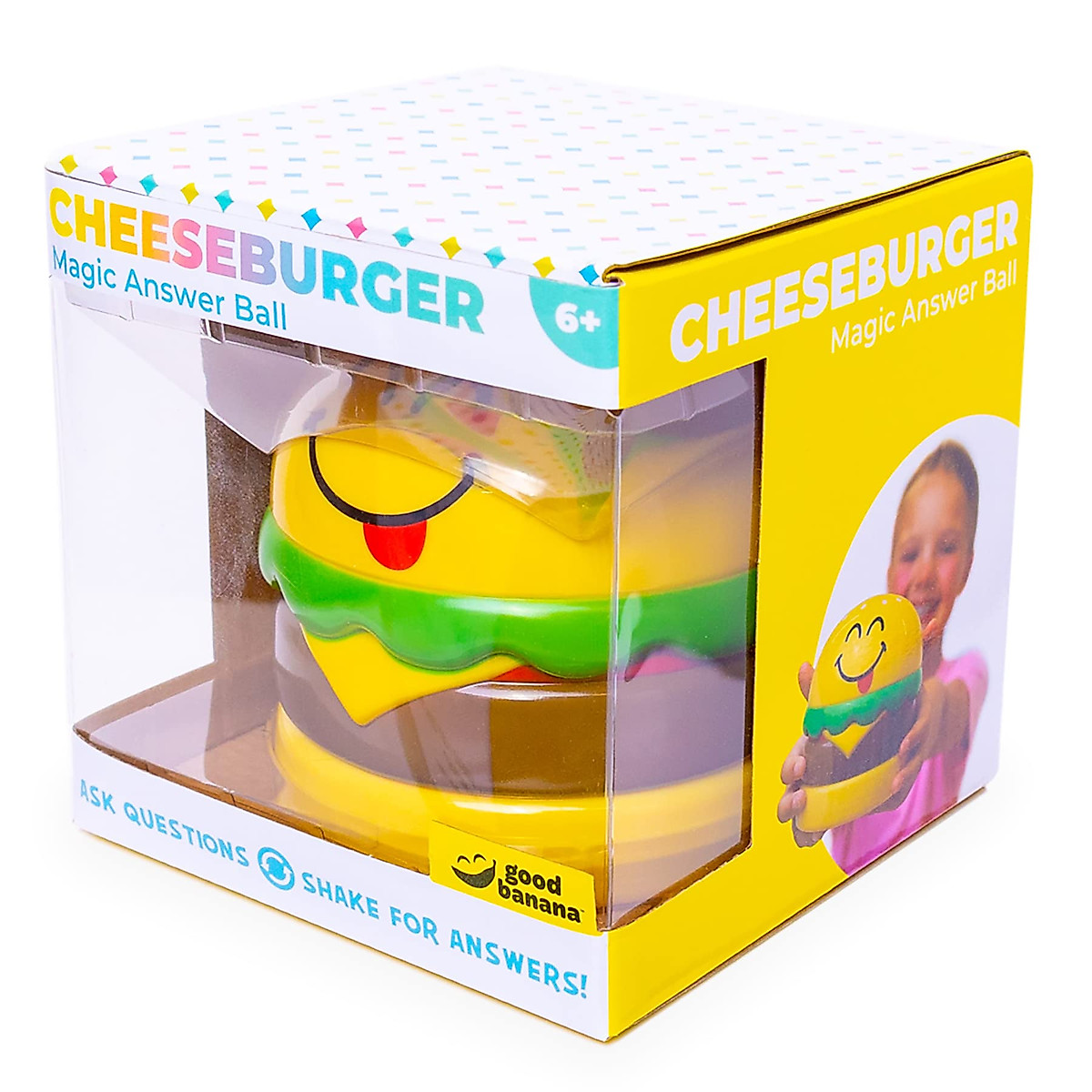 Good Banana Magic Answer Ball - Burger, Multicolor