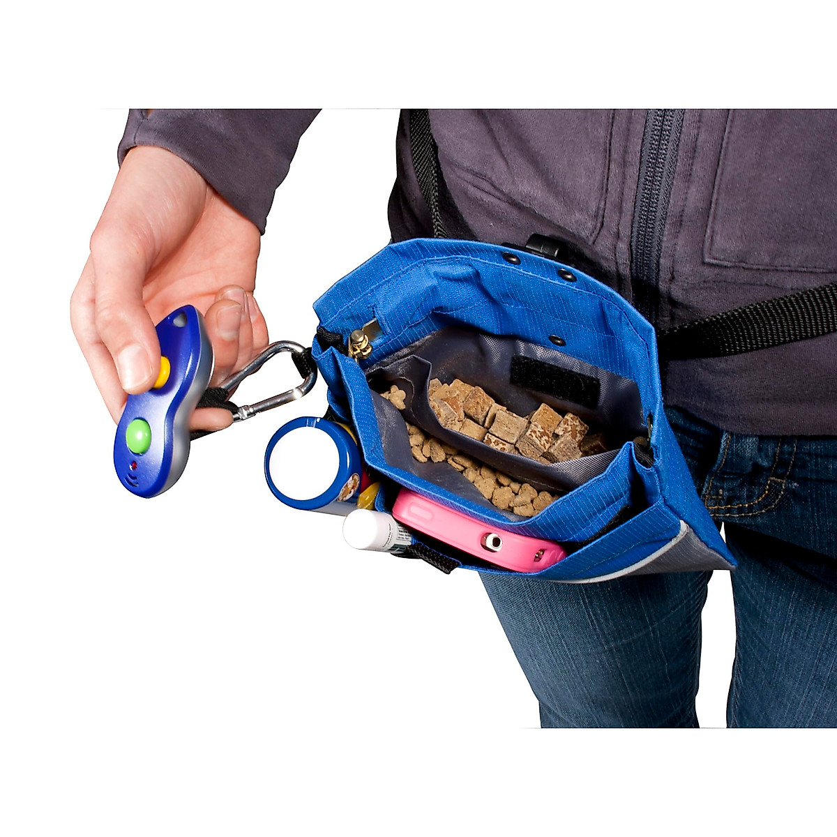 PetSafe Treat Pouch Mini - Durable, Convenient Dog Training Accessory, Black