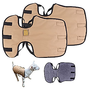 2 Pcs Goat Blanket Goat Blankets for Cold Weather Mini Horse Blanket Goat Coats for Winter Goat Supplies Goat Blankets Sheep Blanket S