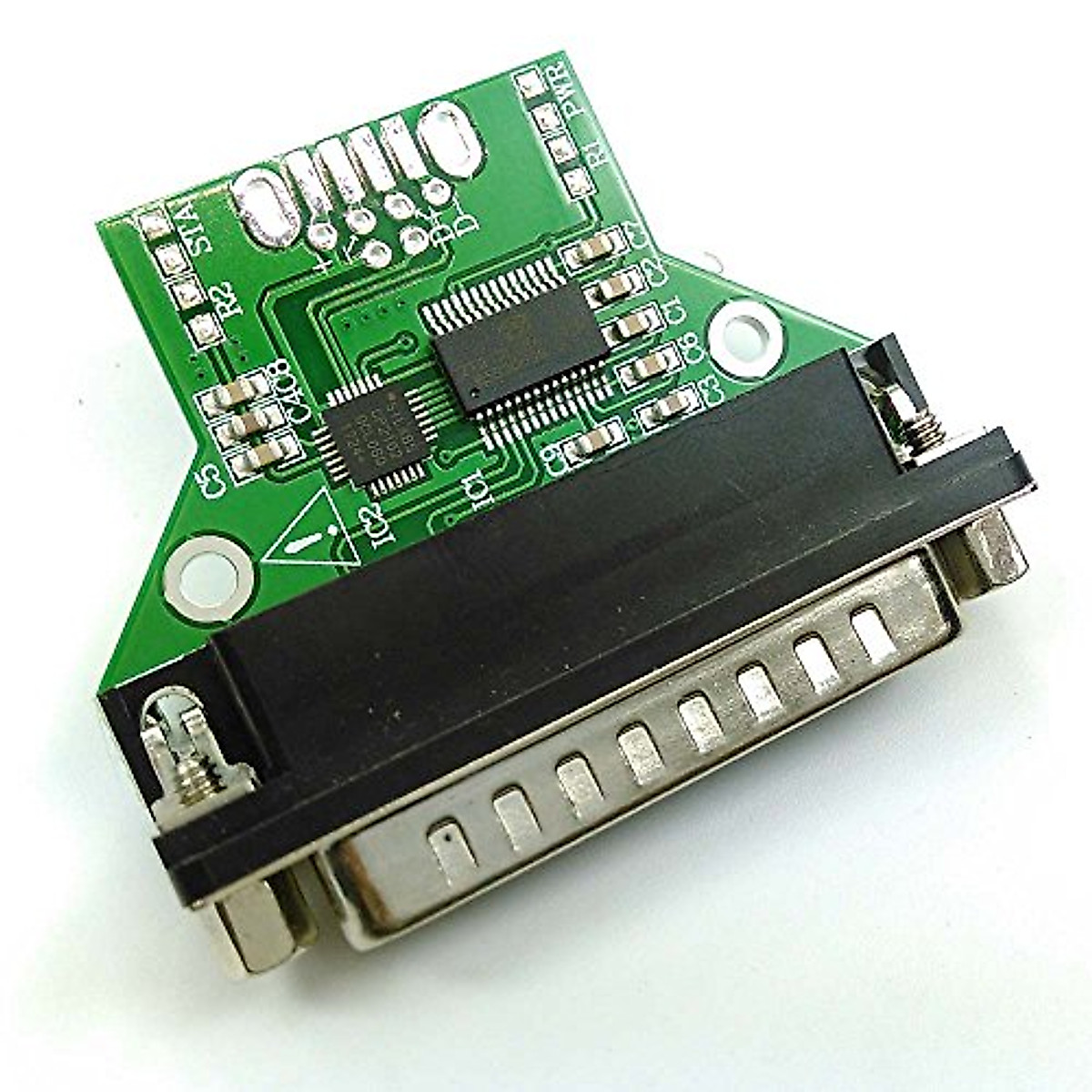 Usangreen Silabs CP2102 USB RS232 Serial Printer Adapter Cable to DB25 for Bar Code Printer Scanner (180CM)