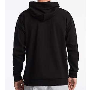 THE GYM PEOPLE Men's Hoodie, 609 Black(Fleece Lined), X-Large